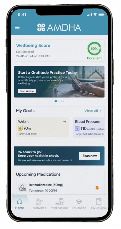AMDHA | Self-Care & Preventive Health Platform by Alpha MD